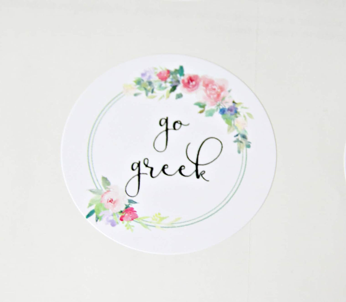 Go Greek Stickers, Sorority Sister Gift - EnFete Sorority Initiation ...