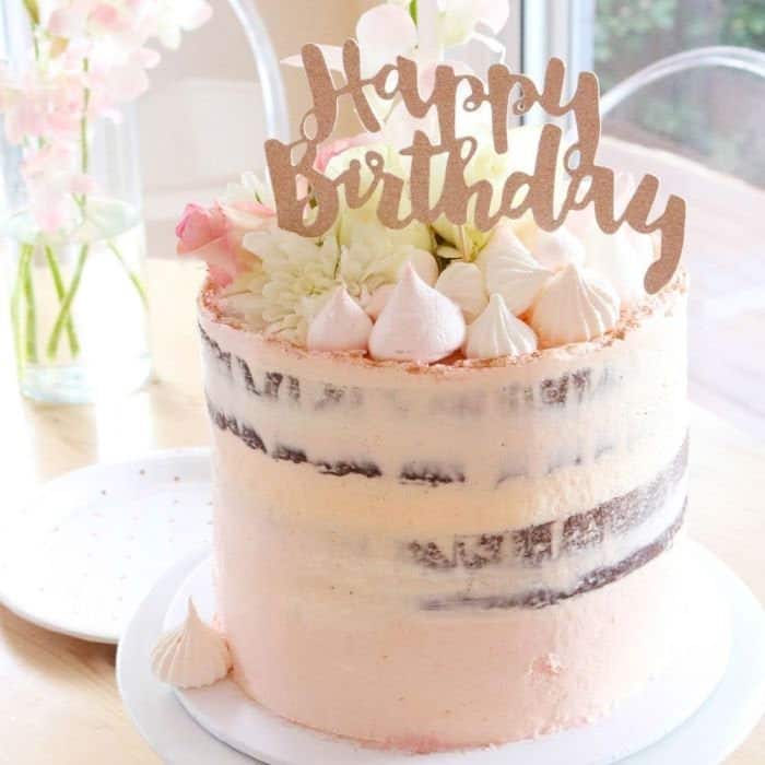 Birthday Cake Toppers - Custom Number Picks & Party Decorations | Made ...